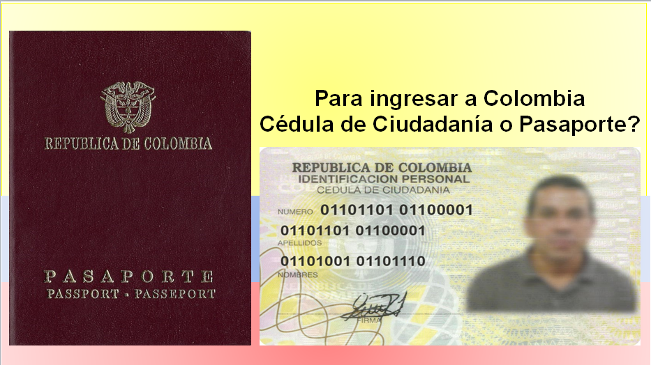 Identifícate como colombiano para entrar a tu país - Colexret